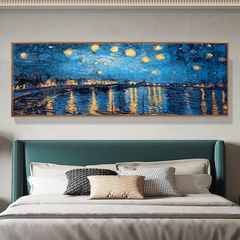 Starry Night Canvas Posters - Modern Art Prints by Van Gogh