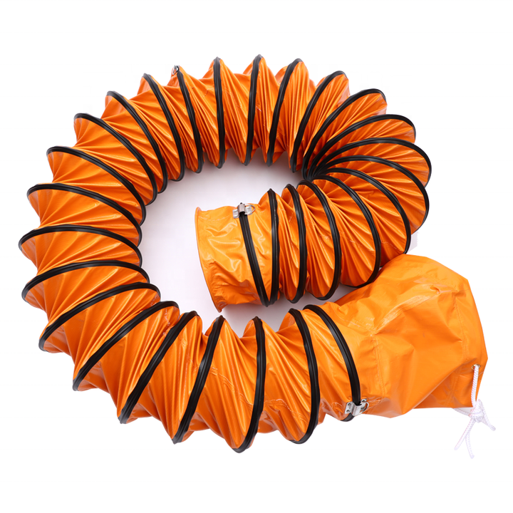 300mm Pvc Flexible Combi Pipe air Duct Pvc Coated Fabric Flexible ...