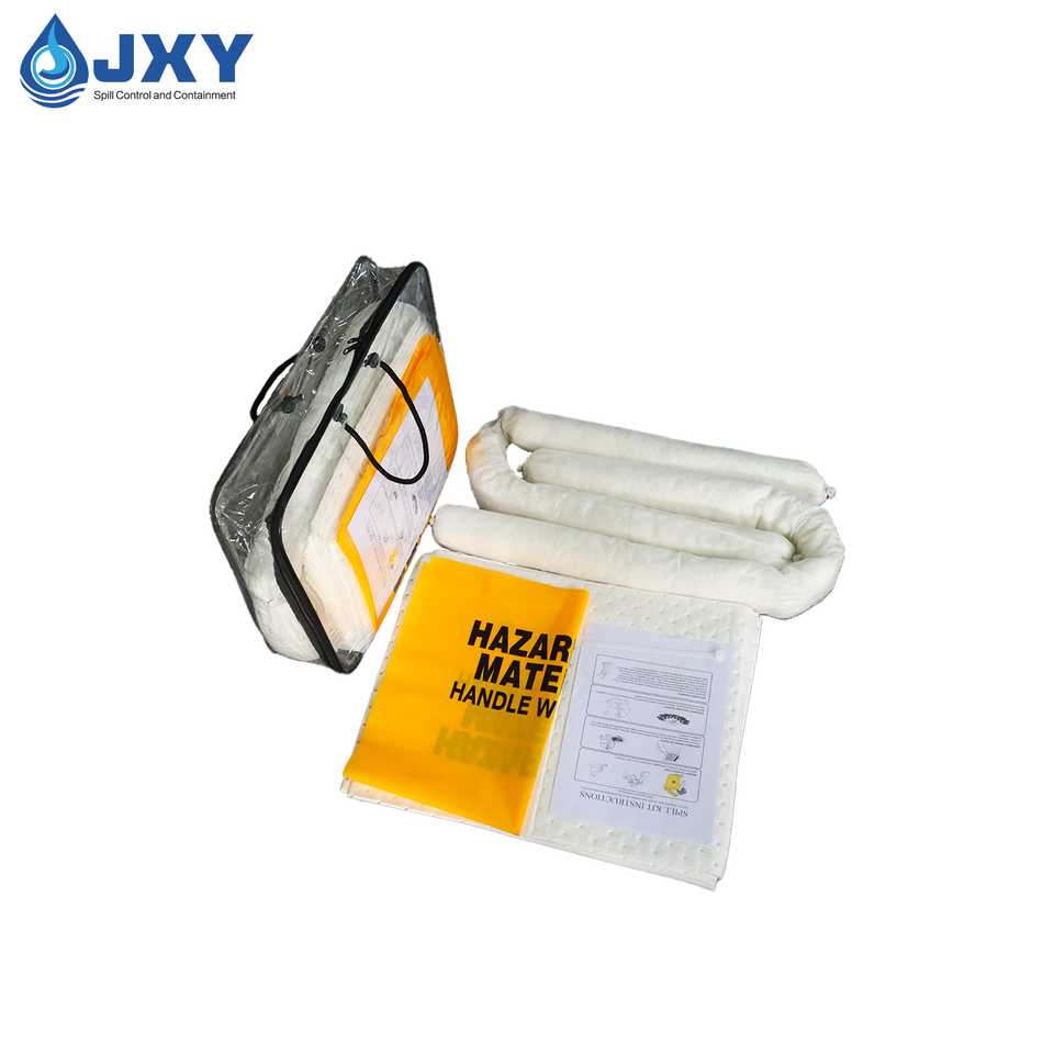 20L Oil Absorbent Portable Emergency Spill Kits for Handle Oil and Fuel ...