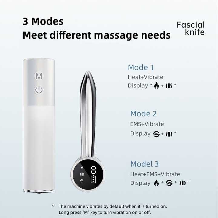 2025 New Trends Muscle Relaxation Electric Fascia Knife With Heating ...