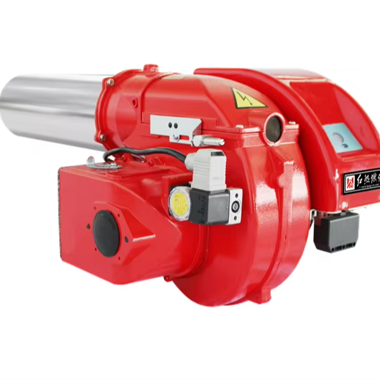 Red Heat HR-QKF-0.2 Industrial Gas Burner 80-240kW Single-Stage Low NOx ...