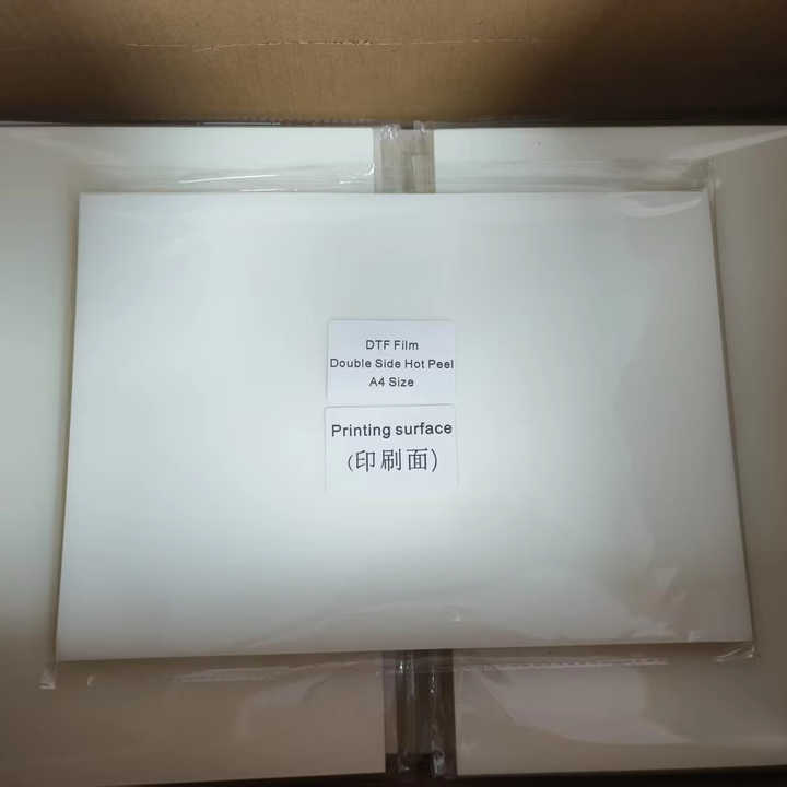 DTF Transfer Film A3 A4 Transparent DTF Paper Film Sheet 13*19 Inch DTF ...