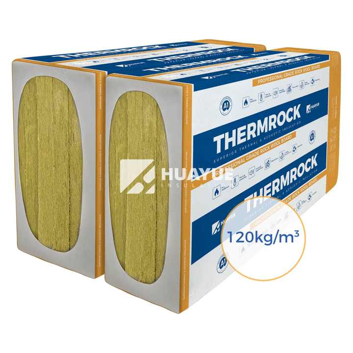 HUAYUE Stone Wool Thermal Fireproof Insulation Board for Warehouse Use ...