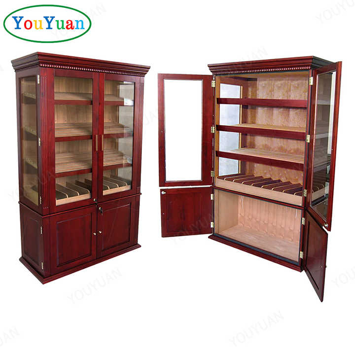 Customized Cigar Humidor Cabinet - Perfect for Smoke Shops