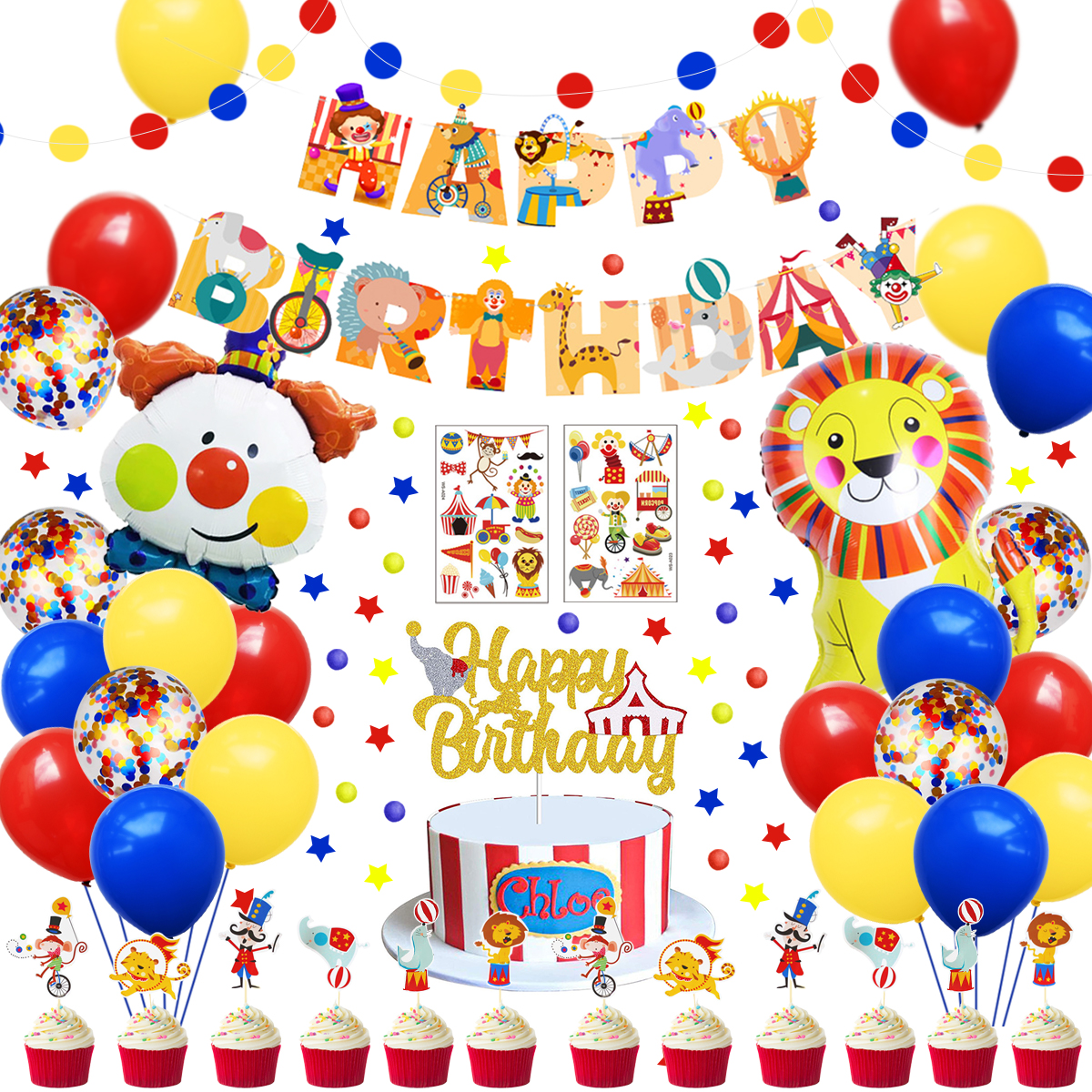 Wholesale & Custom circus theme party supplies from Global Suppliers ...