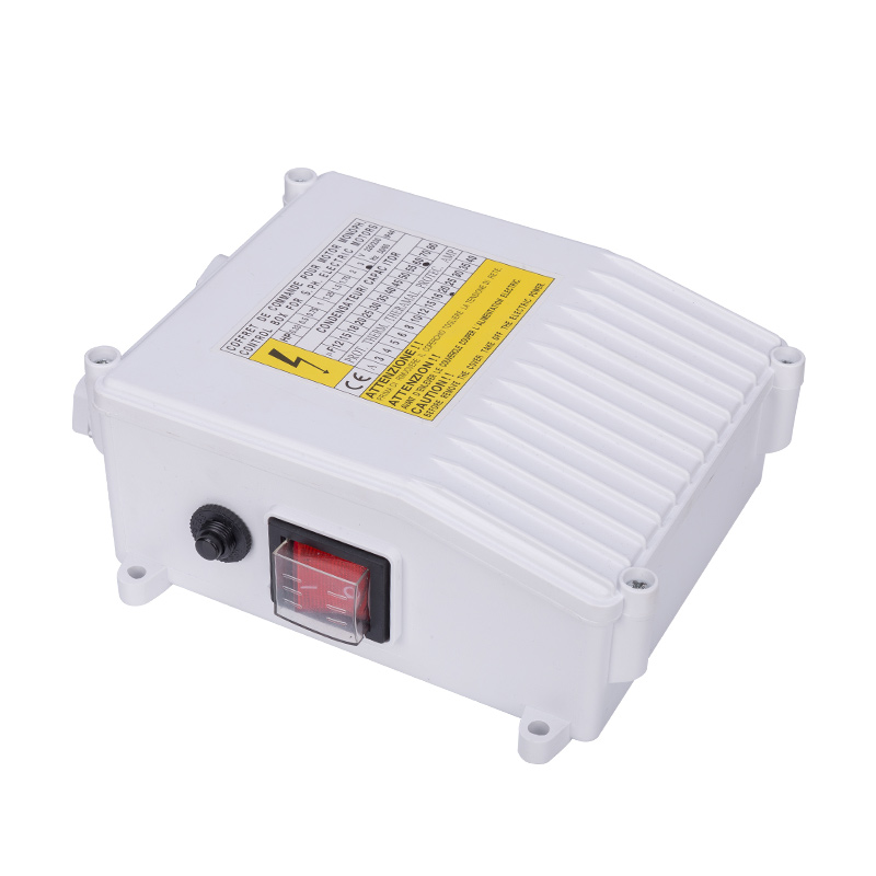 Deep well pump control box switch box with capacitor with CE