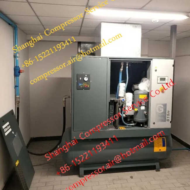 Atlas Copco Screw Compressor - G15FF - 20HP 76.5CFM
