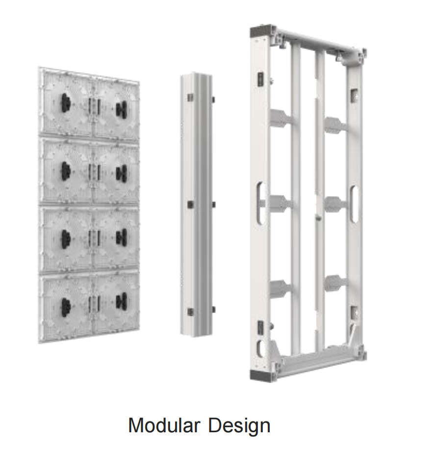 Nakedeye 3D HD Small Pixel Fixed Installation LED Displays P1.95 P2.6 ...