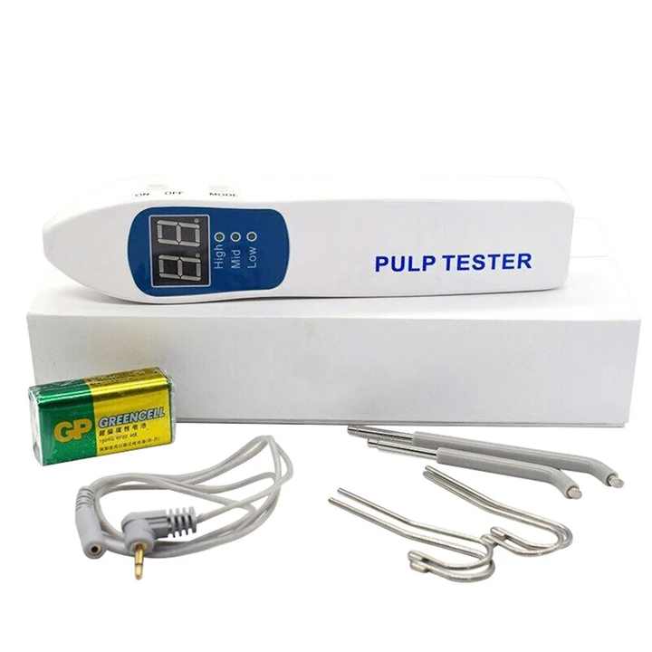 Dental Endodontic Vitality Pulp Tester Mode High-Mid-Low Speed Tooth ...