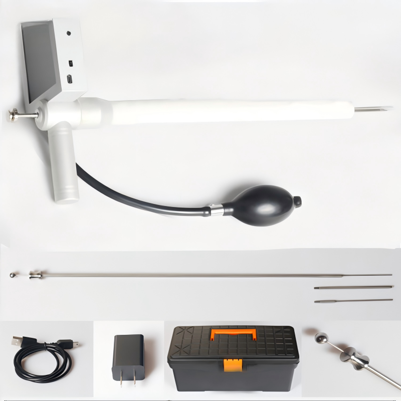 HD Display Animal Breeding Gun Endoscope Insemination Device for Cow ...
