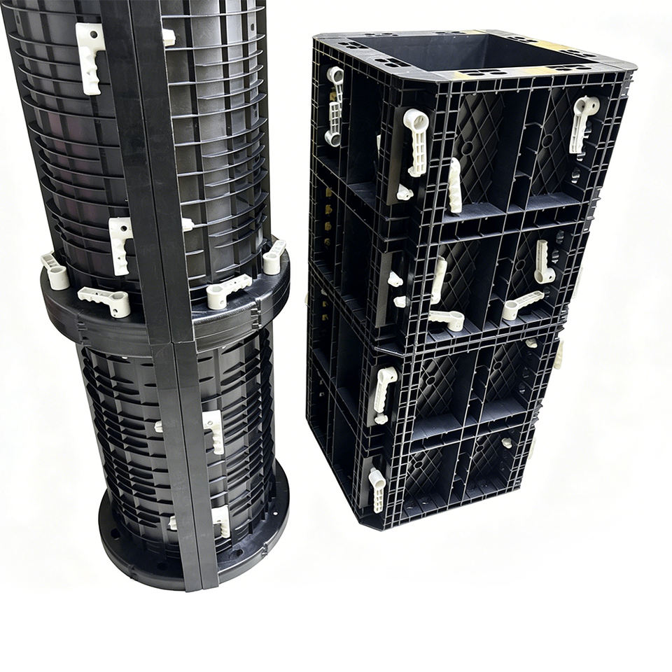 Modern Reusable ABS/PVC Plastic Formwork Panel Column/Slab/Wall ...