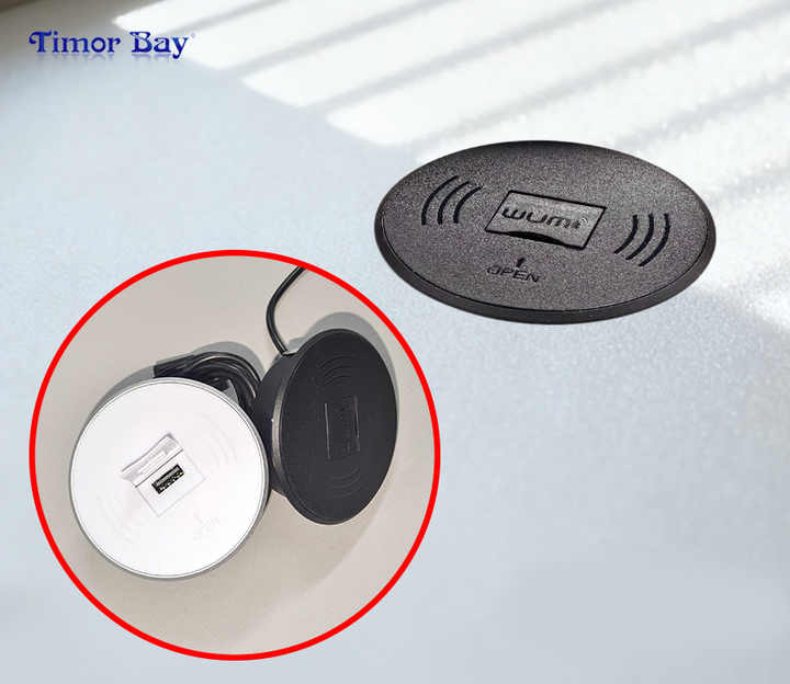 Recessed USB and Wireless Charger for Sofa Desk with 1 USB-A Port Qi ...