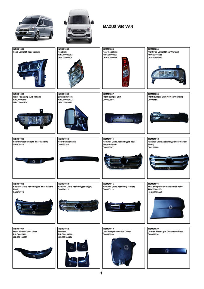 Front Door for Saic Maxus V80 VAN Bus Spare Parts INSM01026| Alibaba.com