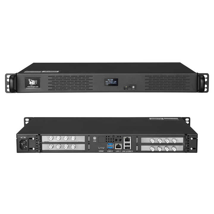 TBS2952 IPTV Streaming Server with DVB-T2/T/C2/C/ISDB-T/ATSC 16 TV Tuner