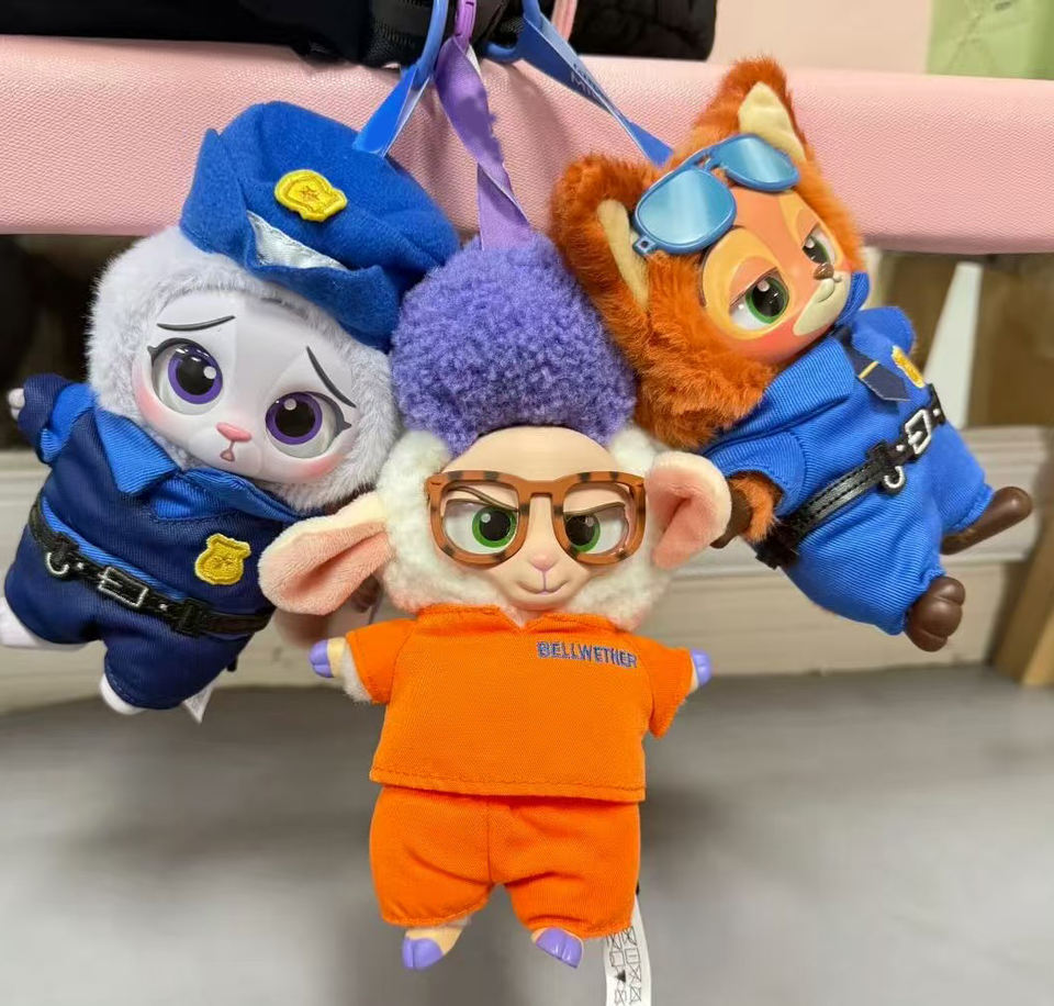 Zootopia Series Plush Cloth Blind Box Pendant Trendy Toy Figurine Cute ...