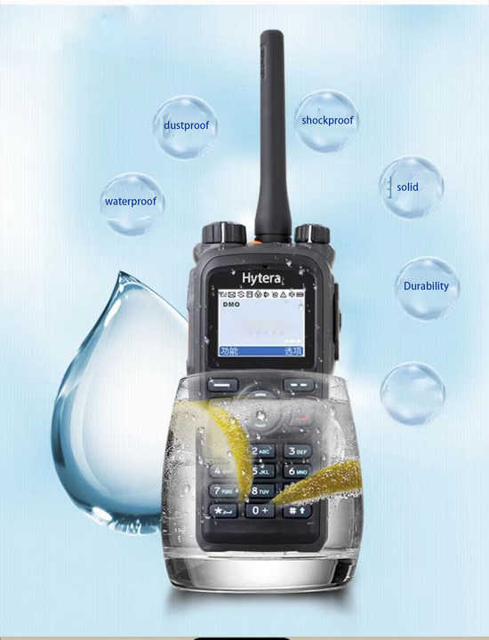 Explosionproof PD780 PD785 IP67 Two-way Radio Waterproof Walkie-talkie Hytera Digital Two Way ...