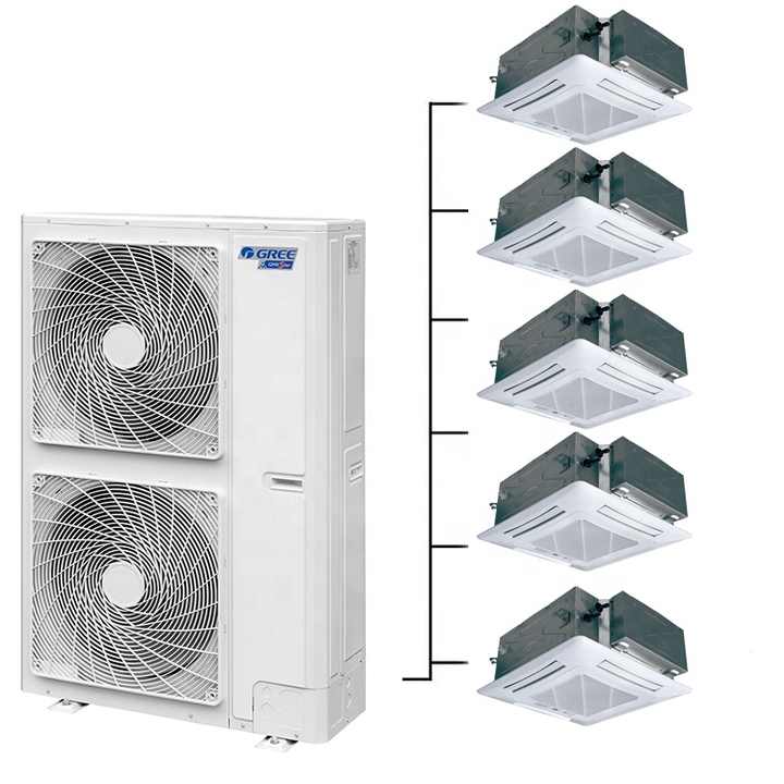Gree VRF VRV Air Conditioner System Commercial Multi Zone Split Air ...