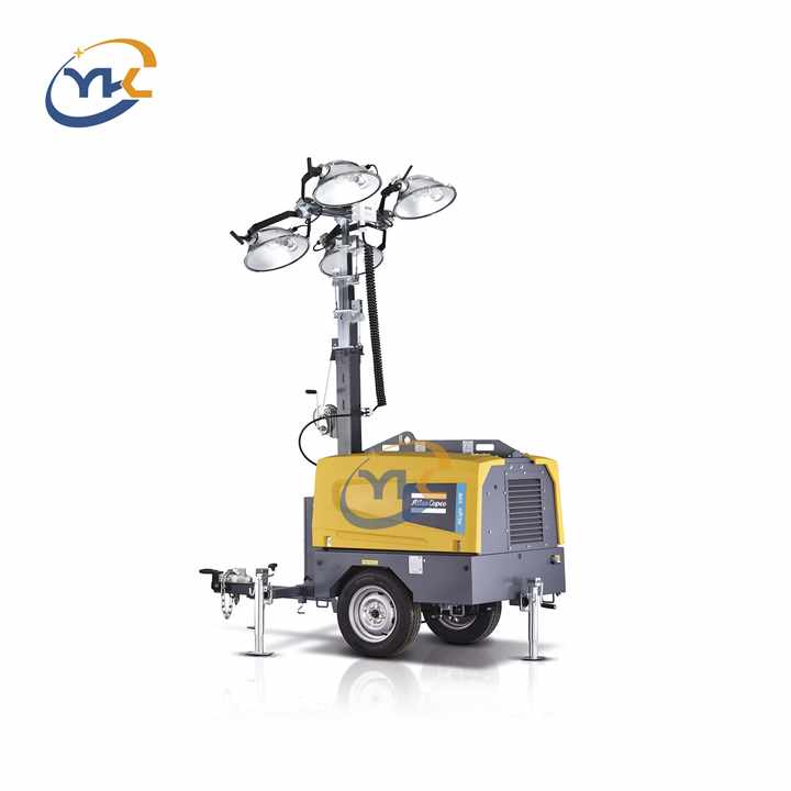 Atlas Copco Mobile Light Towers Hilight V4W K Lifting Mobile Led ...