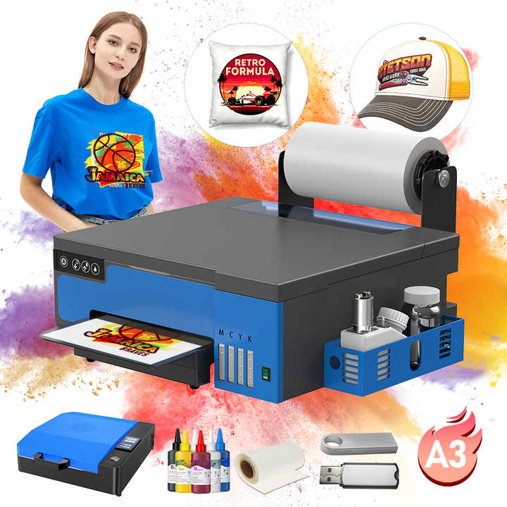 Colorsun 2024 DTF Printer - Professional Multi-Color Printing
