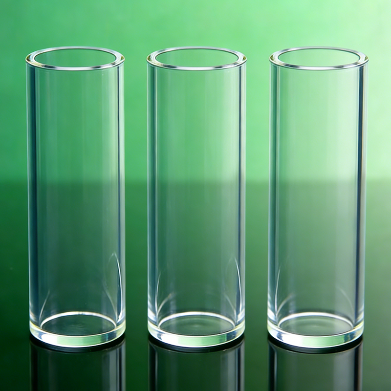 Quartz Tube for Semiconductor Clear Fused Silica Pipe High Purity ...