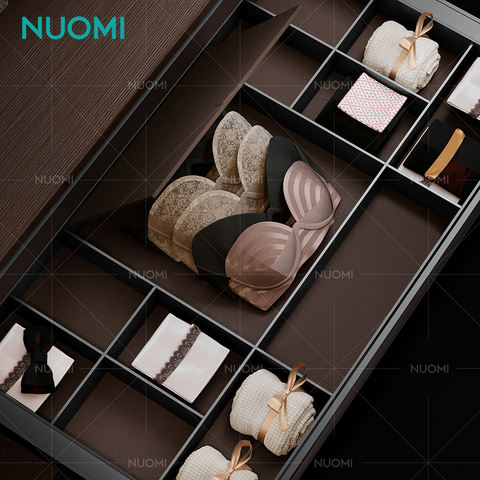 Nuomi Luxury Walk in Closet Organizer - Modular Furniture