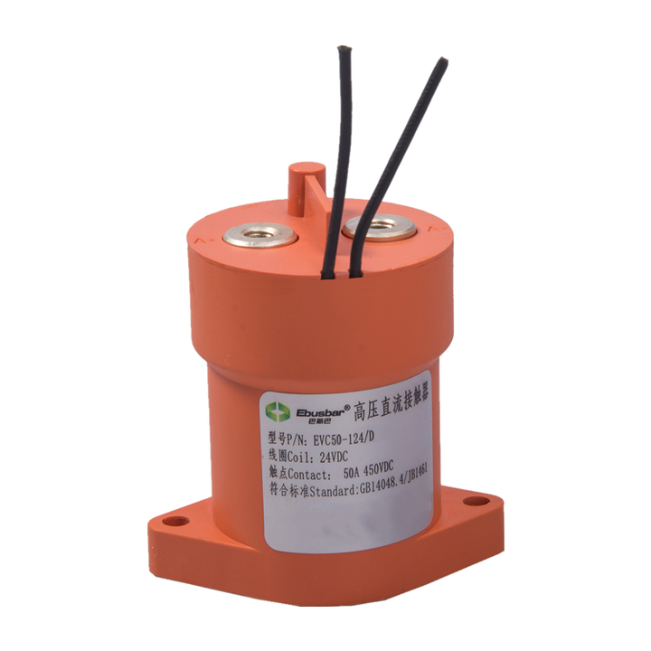 Original Ebusbar High Voltage DC Contactor Auto Relay EV 50A 12V 24V ...