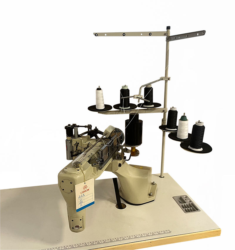 Industrial Machinery Four Needle Six Thread Feed off Arm Flatseamer ...
