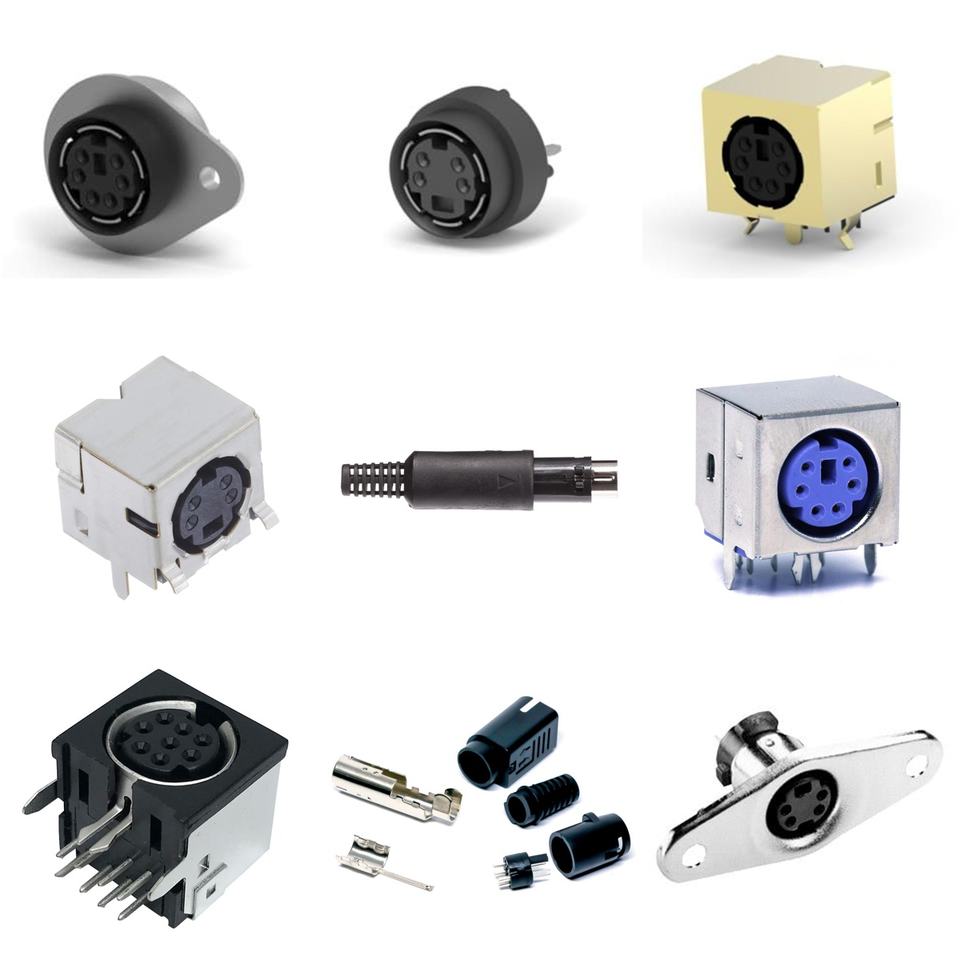 NYS322 Circular DIN Connectors MALE 5-PIN CABLE _| Alibaba.com