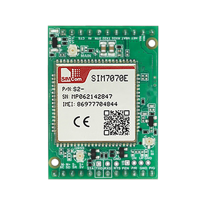 SIMCom SIM7070E LPWA Cellular Wireless Communication NBIoT GSM CatM+B31 ...