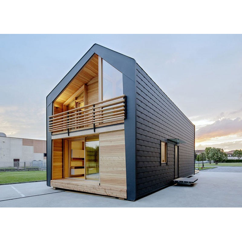 2 Story Steel House Tiny Home 2 Bedroom With Bathroom Prefabricated ...
