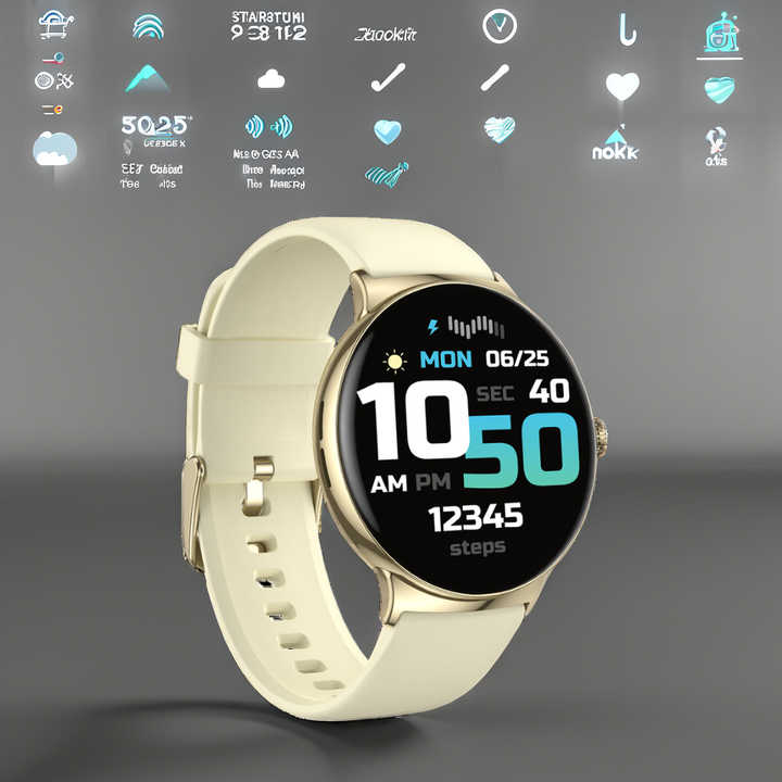 Maxtop Sport Fitness Watch - IP68 Waterproof & Touch Screen