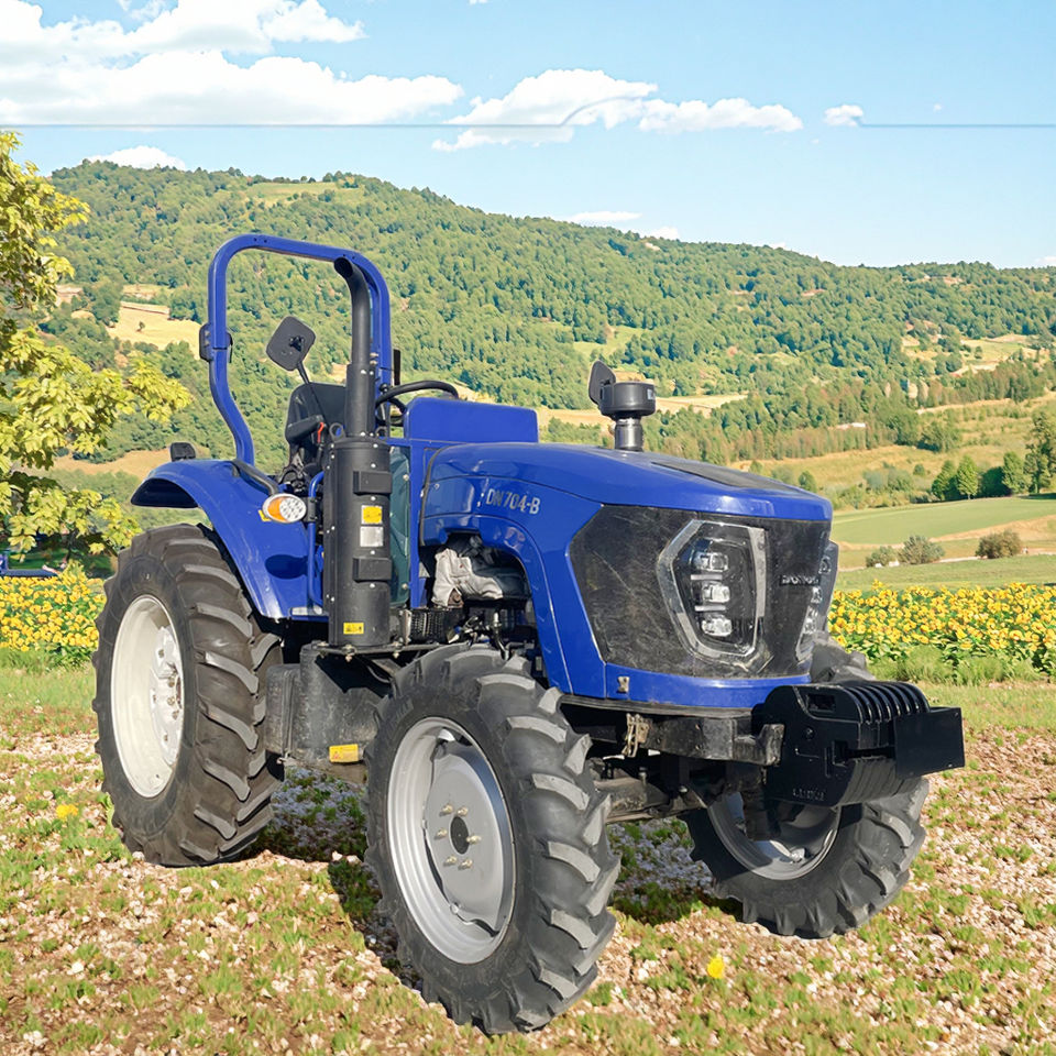 70HP Heavy Farm Tractor with Large Torque Reserve and Efficient Fuel ...