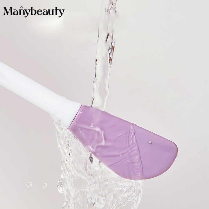 Silicone Facial Mask Brush Makeup Spatula Silica Gel Double Head Mask ...