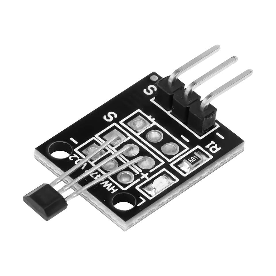 Hall Effect Magnetic Sensor Module KY-003 Hall Effect Sensor A3144E DC ...
