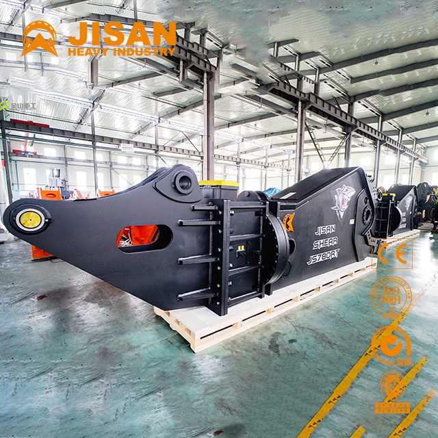 JISAN Demolition Shear for 80t Excavator - Heavy Duty Tool