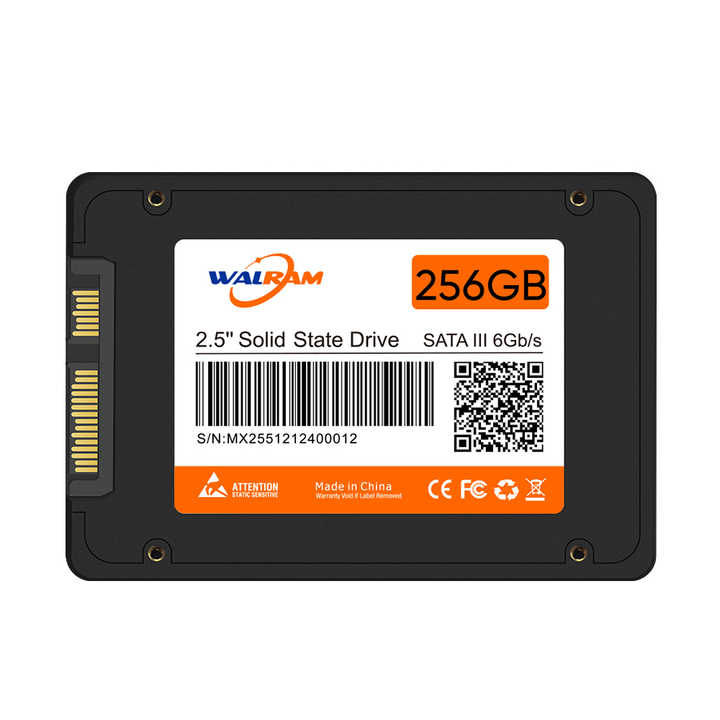 Walram SATA III SSD 2.5" - 256GB High Performance Storage