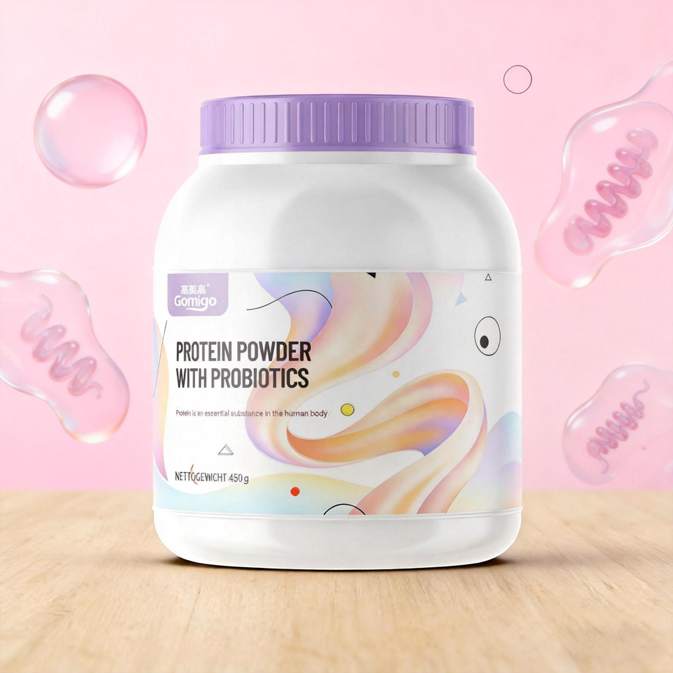 Camel Milk Probiotic Protein Powder Enriched with Iron Zinc Calcium Gut ...