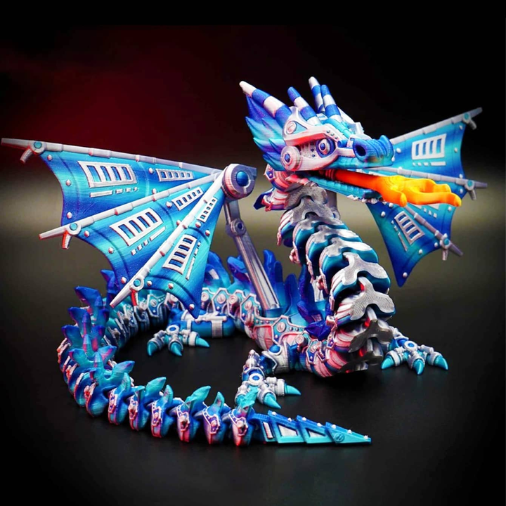 Mini 3D Fire-Breathing Mechanical Dragon - Promotional Toy
