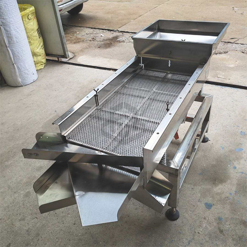Stainless Steel Sesame Seed Sieving Machine - 1 Year Warranty