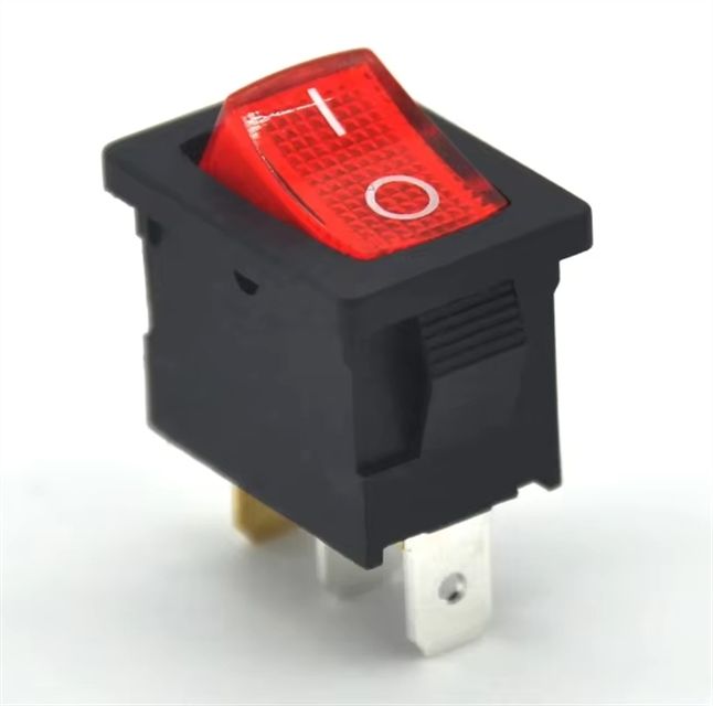 BSSY High Quality 3PIN Single Pole Covered Rocker Switch T125/55 With ...