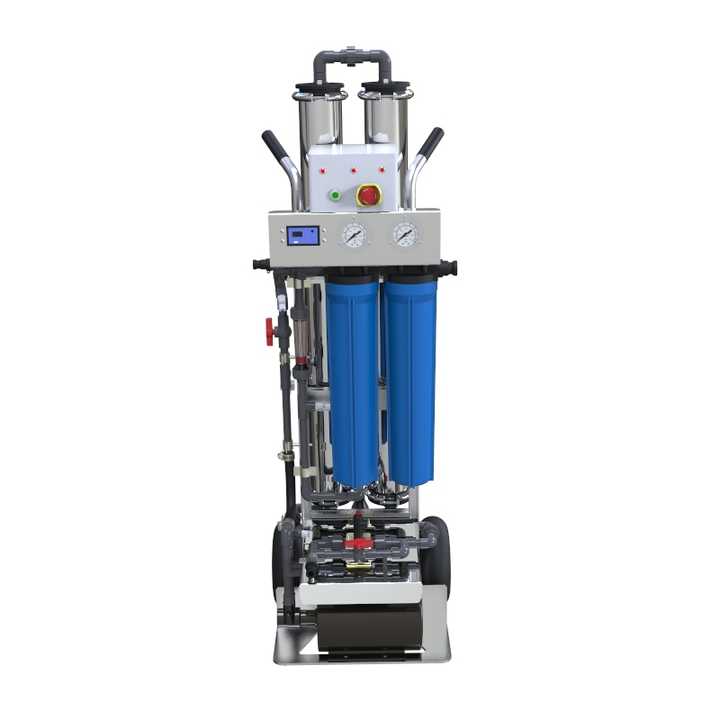 Portable Hand Push Reverse Osmosis System for Clean Water