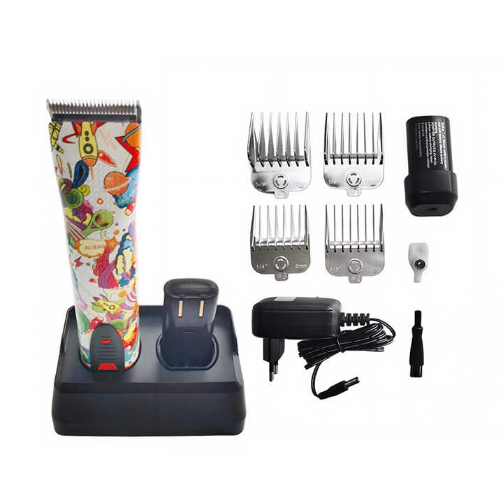 Electric Wireless Cordless Dog Clipper Trimmer Shaver Professional ...