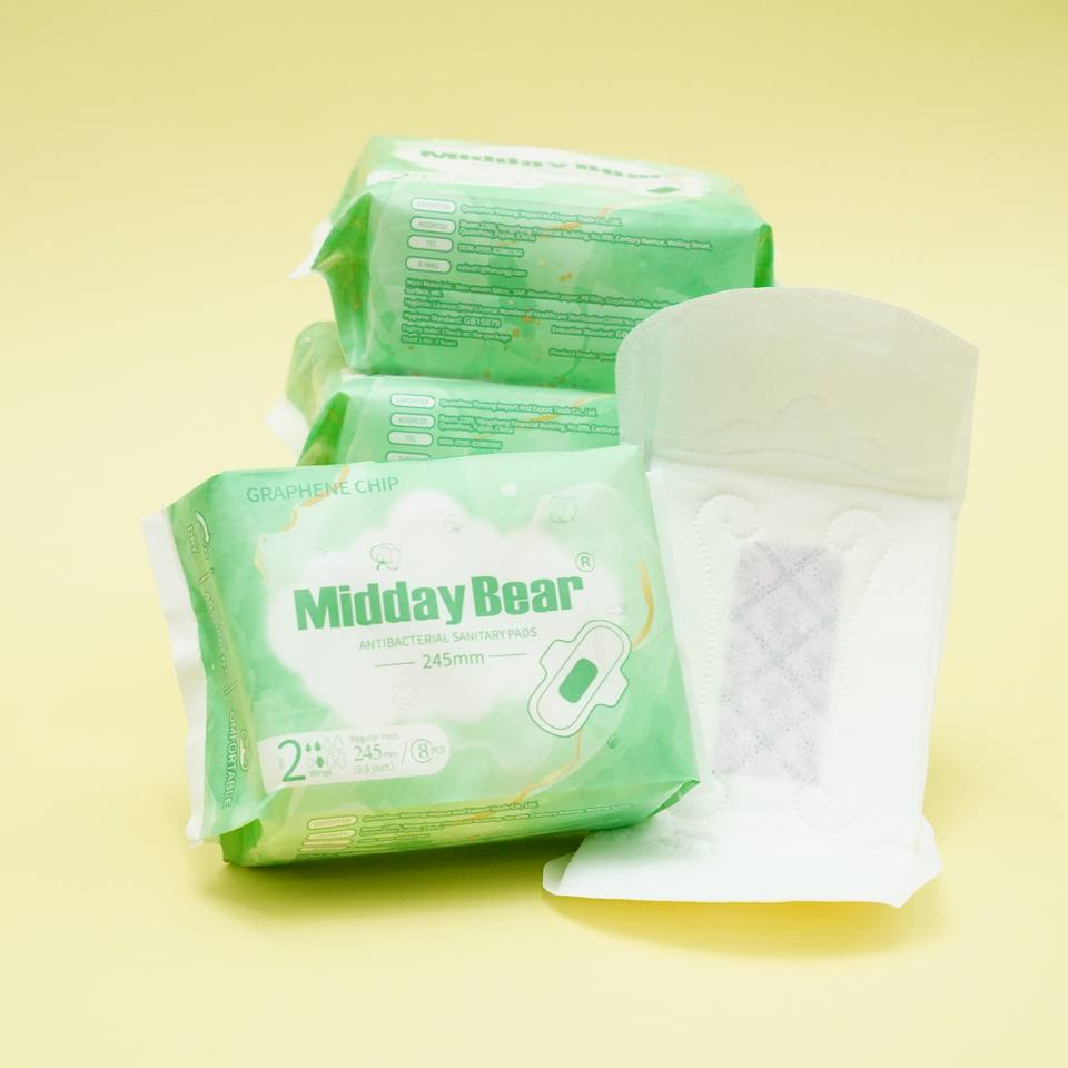 Pads OEM Women Sanitary Dry Odorless Comfort Overnight Absorbency ...