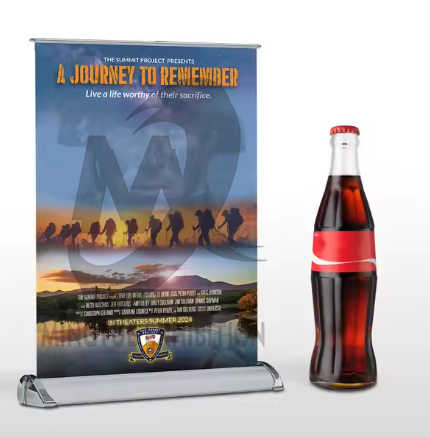 Mini Stand up Retractable Banners Format Custom Pull up A3A4 Roll up ...