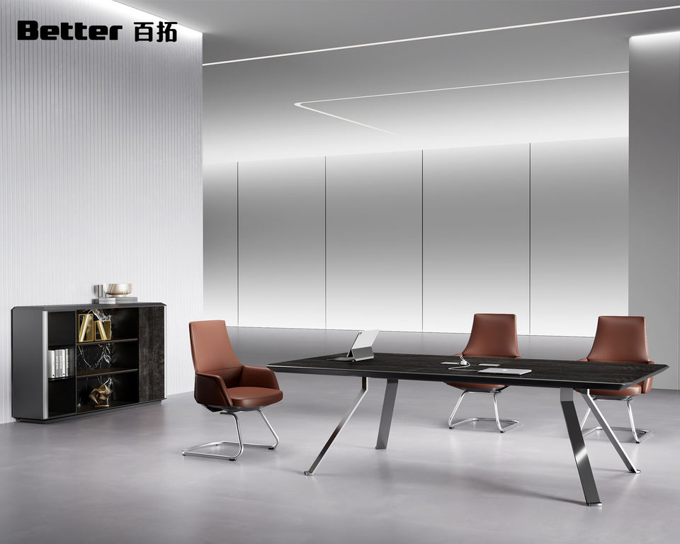 High-End Luxurious Conference Table Modern Contemporary Design Wood ...