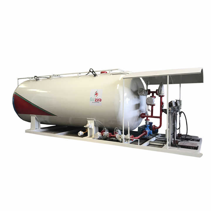 10tons LPG Filling Gas Cylinder Tank - 20,000liters Skid Station