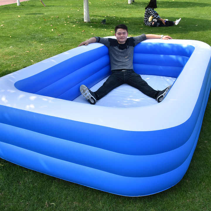Kid Swimming Pool Inflatable Skimboard Pool Outdoor
