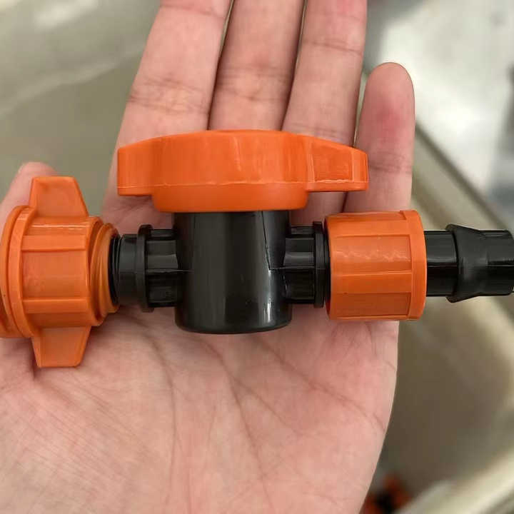 16mm Lock Valve for Soft High Quality Drip Tape Mini Drip Valve India ...