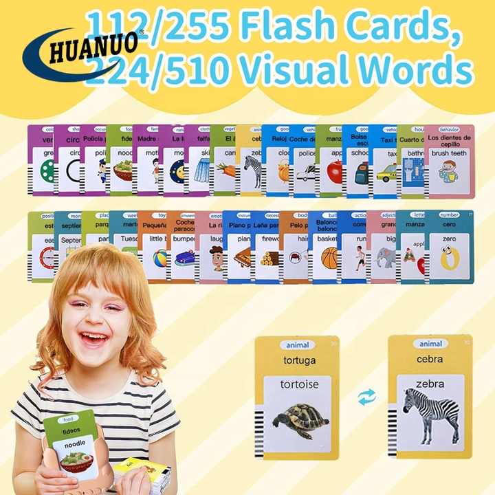 Kids 224 Sight Words Learning Educational Toys Autism Sensory Toys ...