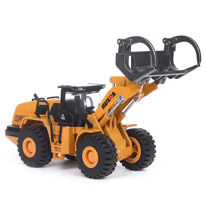 1/50 Scale Diecast Wood Grab Truck 1716 Alloy Models Construction ...